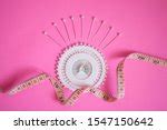 Free Image Of Safety Pin On A Bright Pink Freebiephotography