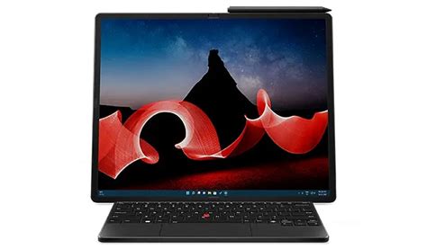 Lenovo Bluetooth Trackpoint Keyboard With Stand For Thinkpad Gen1 X1 Fold 16 Laptop Black