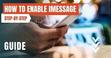 How To Enable IMessage Easy Steps Guide