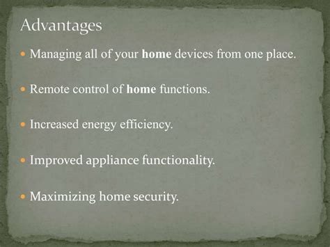 Smart Home Automation System Using Android Application By Mohammad Aiyoob Pptx