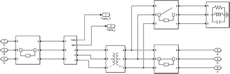 Distribution Transformer Model Download Scientific Diagram