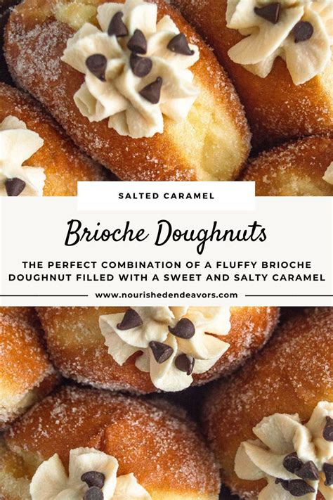Salted Caramel Brioche Doughnuts Artofit