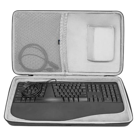 Geekria Hard Keyboard Case Compatible With Microsoft Ergonomic Keyboard LXM 00001 Ergonomic