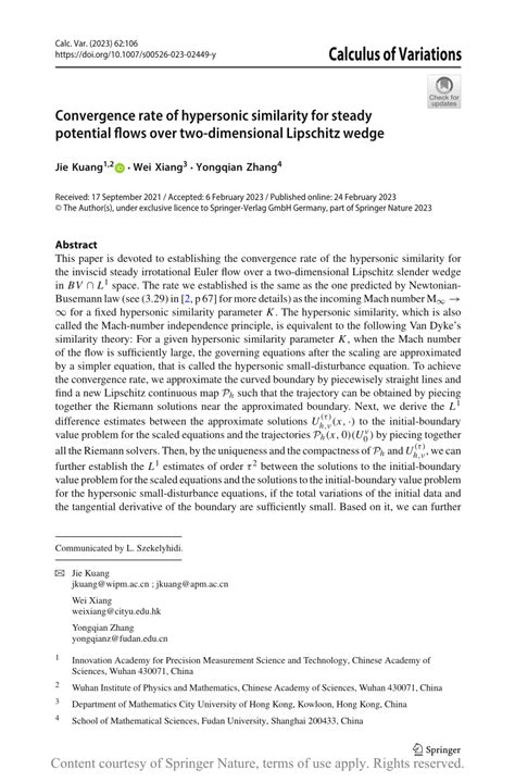 Convergence Rate Of Hypersonic Similarity For Steady Potential Flows