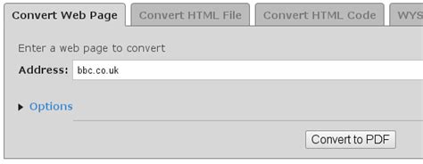 Web To PDF Convert Web Page To PDF