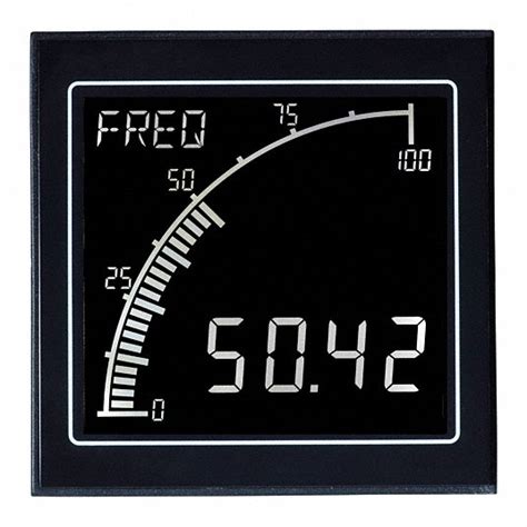 Trumeter 9 Display Span Min 9999 Display Span Max Frequency