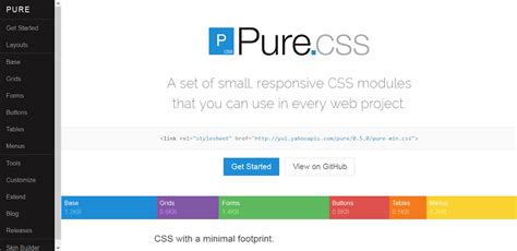 Pure Css Templates