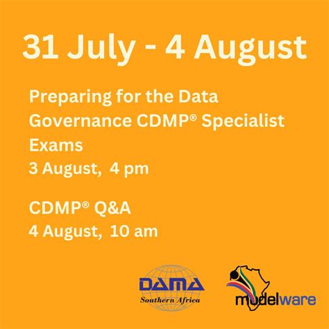 Modelwaresystems Damasa Cdmp Datamanagement Certification Datagovernance Cdmpspecialist