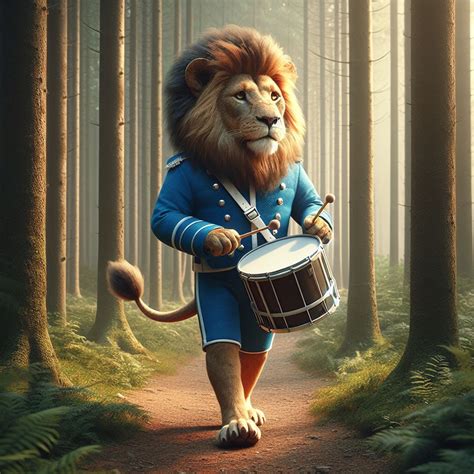 Lion Drummer 189 By Aiartparade On Deviantart