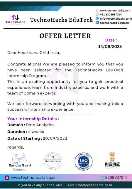 Keerthana Chithirala On Linkedin Dataanalystintern