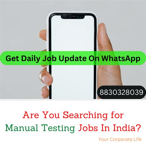 Qa Engineer Manual Testing Chennai Tamil Nadu India Your Corporate Life