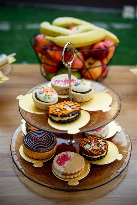 Dessert Table For A Party Candy Bar Rich Thematic Wedding Candy Bar High Variety Of Sweets