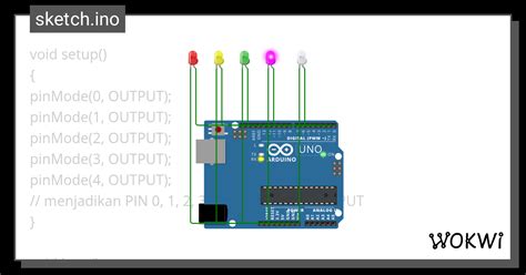 Pak Khotib Led Wokwi Esp32 Stm32 Arduino Simulator