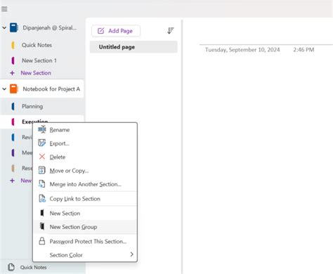 How To Organize OneNote For Project Management At Work