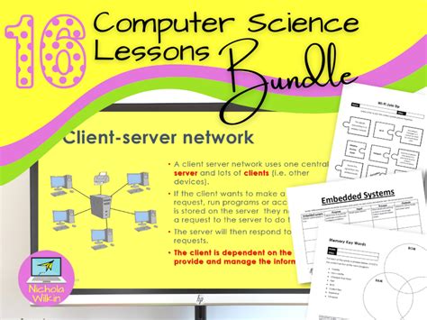 Computer Science Theory Lessons Teaching Resources