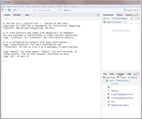 lesson 1 install blogdown making a website with r and the blogdown
