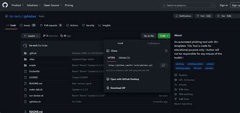 working with zphisher… cyber security activity 2 by maharudrappa