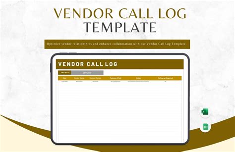 Vendor Contact List Template In Excel Google Sheets Download Template Net