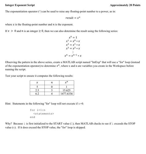 Solved The Exponentiation Operator ∧ Can Be Used To Raise