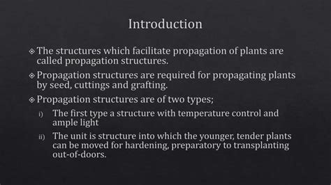 Propagating Structures Pptx