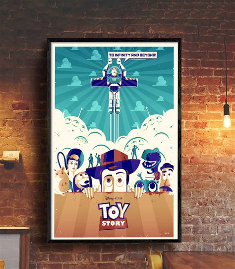 Toy Story Character Poster Buzz Lightyear Poster Toy Story Printable