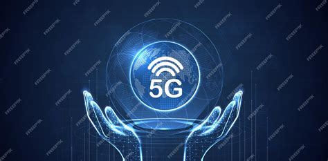 Premium Vector 5g Network Wireless Systems And Internet Technology Concept Smart City