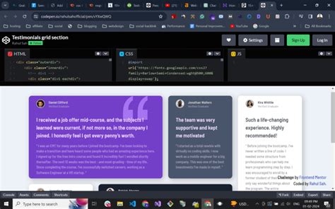 Responsive Testimonial Sliders Html And Css Free Download 🚀 🔥