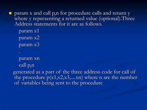 ppt what is three address code powerpoint presentation free