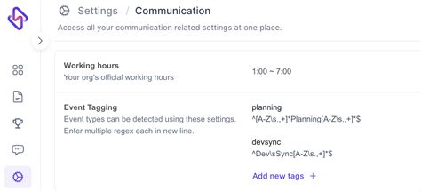Create Regex For Meeting Classification Hatica
