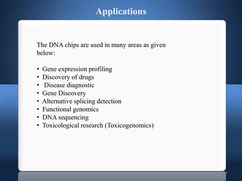 dna microarray ppt