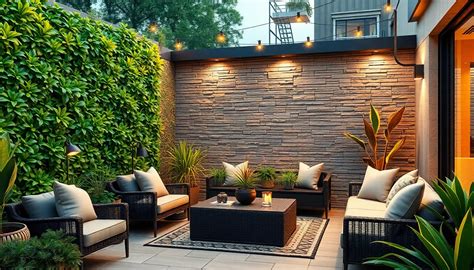 25 Stunning Outdoor Patio Wall Ideas To Transform Your Backyard Space