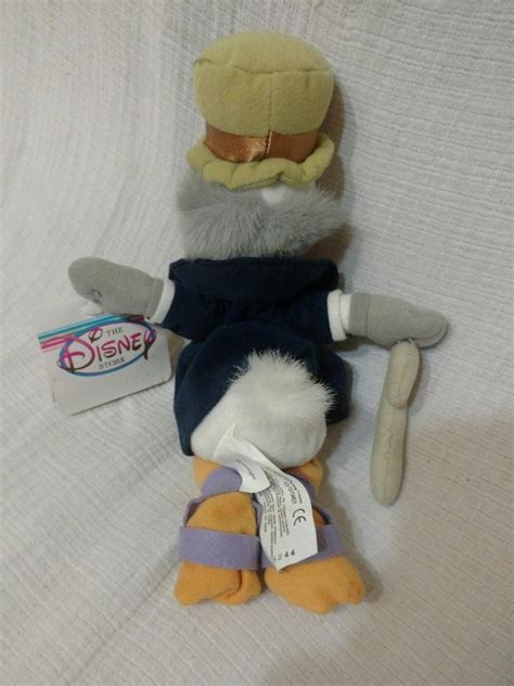 Scrooge Mcduck Plush Toy 10 Disney Store Ebenezer Scrooge Bean Bag 1879922243