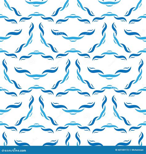 Seamless Pattern Hand Drawn Seamless Pattern From Abstract Elements