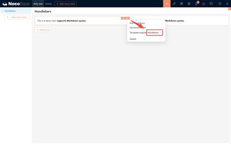Usage Of Markdown Template Variables Nocobase