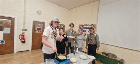 Pancakes Shackleton Explorer Scouts