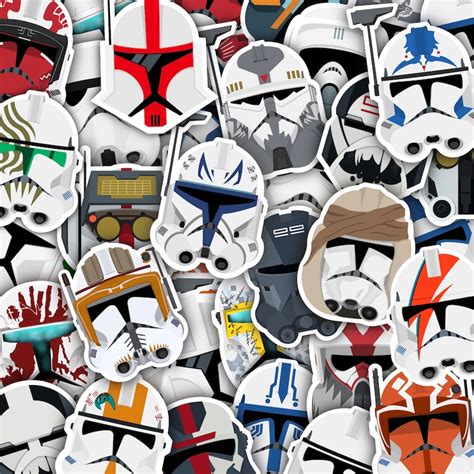 Echo Clone Wars Decal Etsy