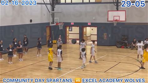 Lawrence Community Day Spartans 🆚 Excel Academy Wolves Youtube