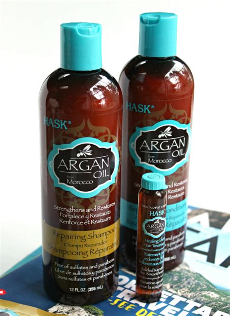 Hair Envy Starts with HASK Argan Oil Repairing Hair Care