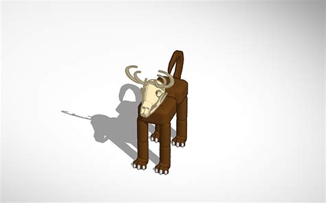 3d Design Wendigo Stephen King Tinkercad