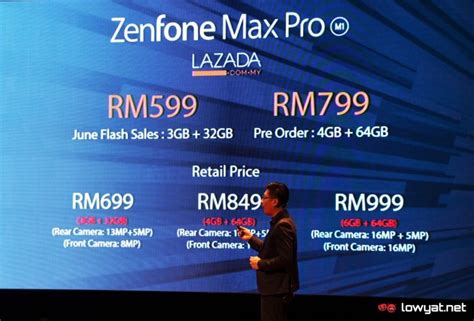 Asus Zenfone Max Pro M Goes Official In Malaysia Available For As Low As Rm Lowyat Net