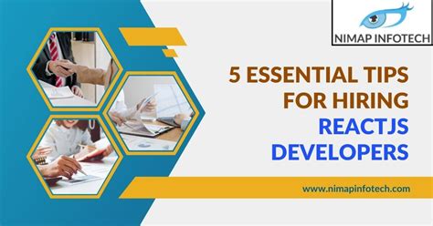 reactjs developers 5 essential tips to look for when hiring