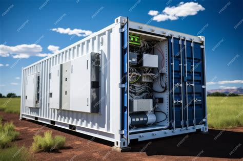 Premium Ai Image Containerized Hydrogen Energy Storage System Generative Ai