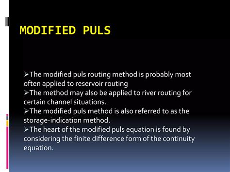 Flood Routing Pptx