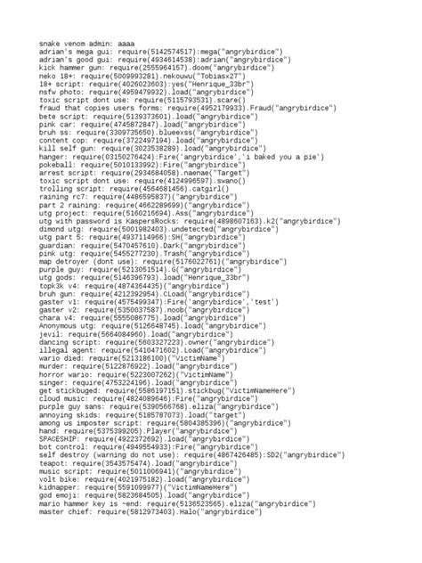 Require Scripts Pdf Business