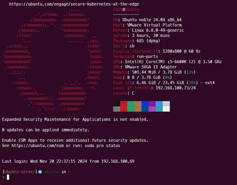 24 04 Ubuntu Server In Vmplayer Does Not Show Nerd Font Symbols When I Login Ask Ubuntu