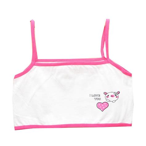 Young Developmental Girls Cotton Training Bra Wire Grandado