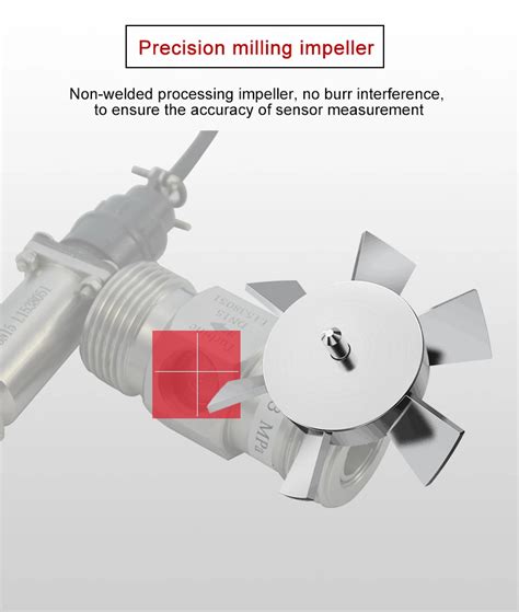 Turbine Flow Sensor Thread Connection