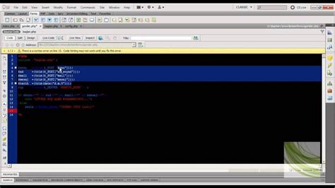 php ve mysql kullanarak İletişim formu yapmak youtube