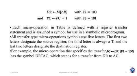 Cs304pc Computer Organization And Architecture Session 9 Microprogram