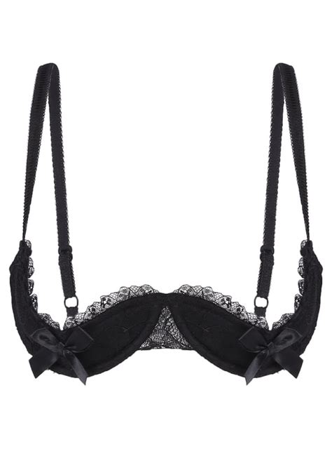 Open Nipple Shelf Bra